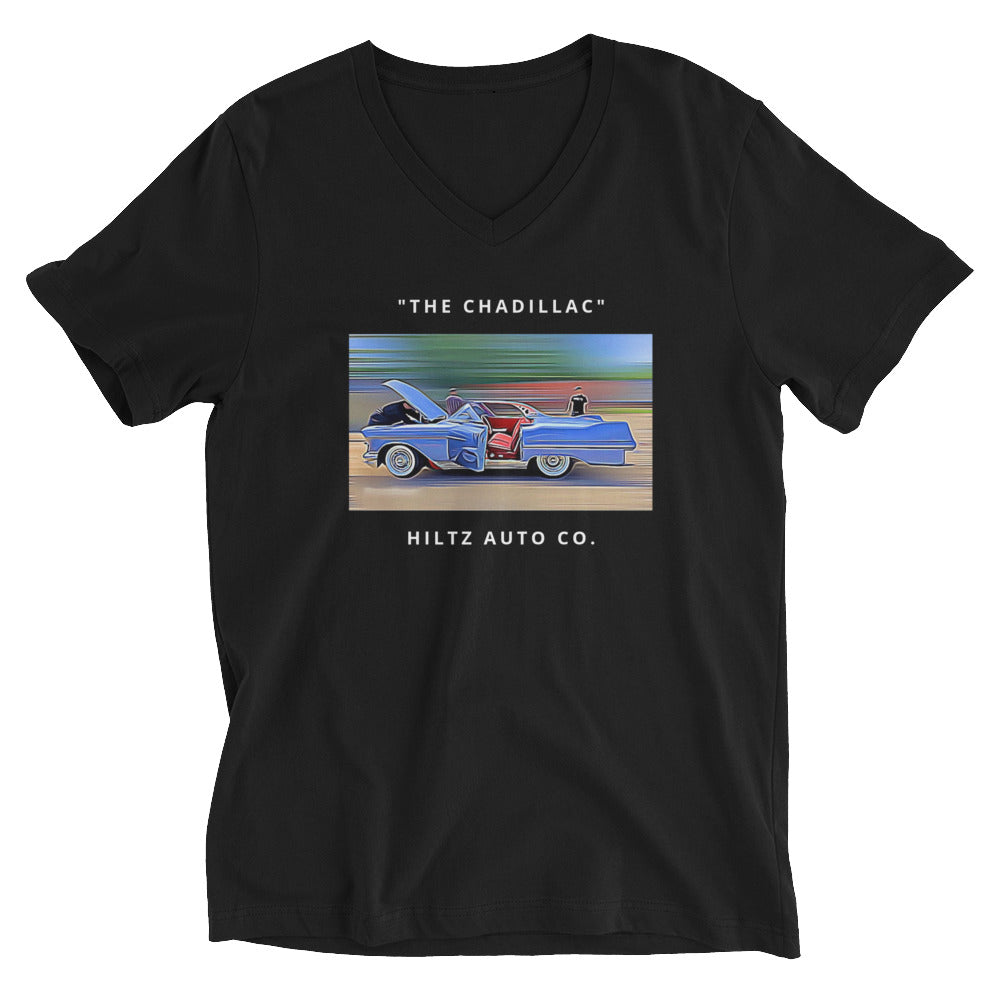 v-neck t-shirt // the chadillac – HILTZ AUTO CO.