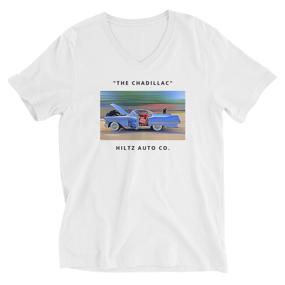 v-neck t-shirt // the chadillac – HILTZ AUTO CO.